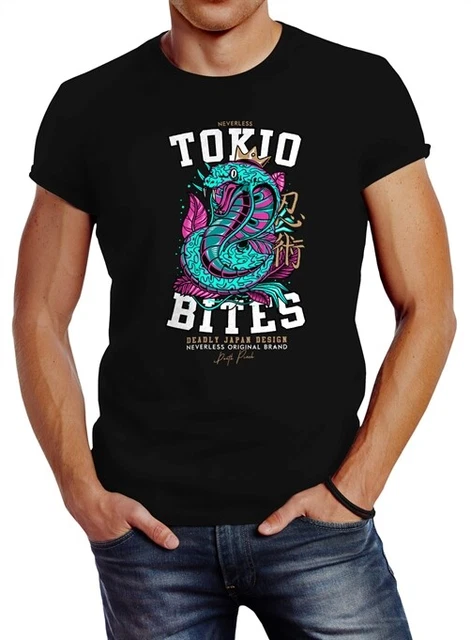 Hot Trending T-Shirt With Japan Cobra Japanese Characters T Design ...