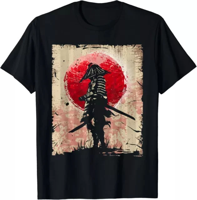 Hot Trending T-Shirt With Japanese Art Samurai Vintage Fighter Retro ...
