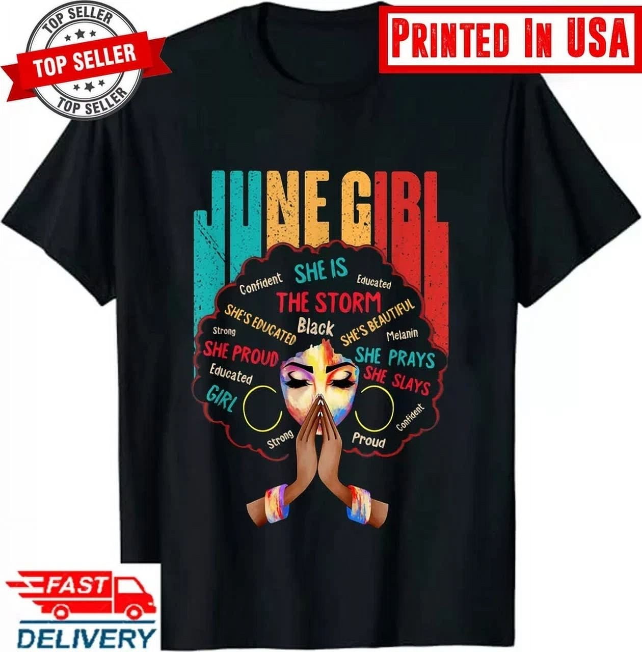 Hot Trending T-Shirt With June Birthday Queens Are Born In June For ...