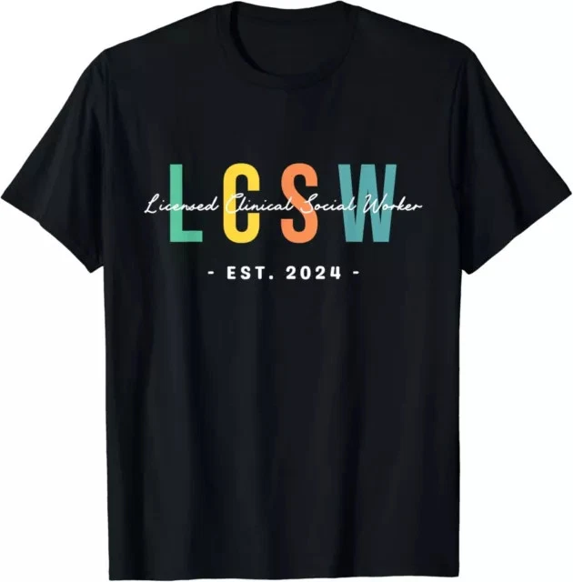 Hot Trending T-Shirt With Lcsw Graduation 2024 Licensed Clinical Social ...