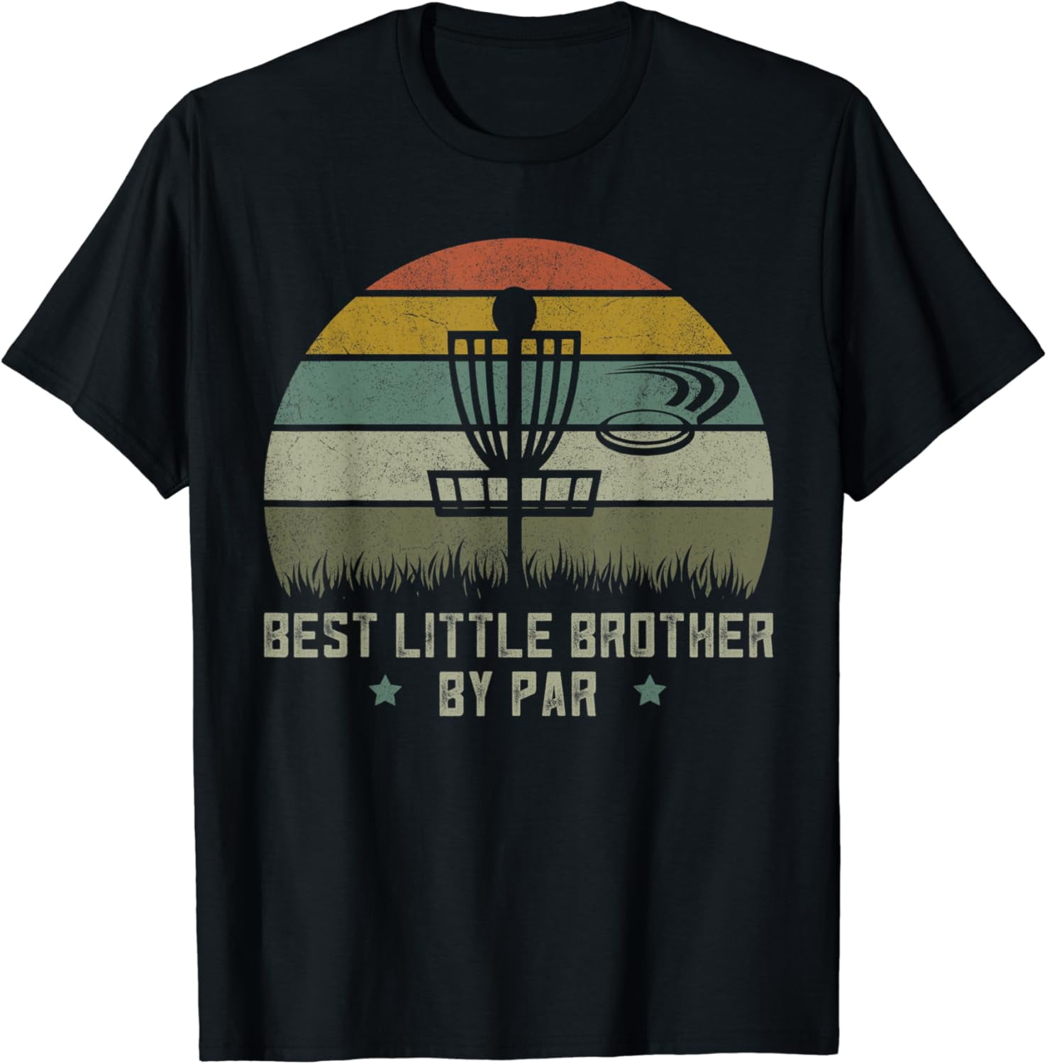 Hot Trending T-Shirt With Little Brother Fathers Day Disc Golf Apparel ...