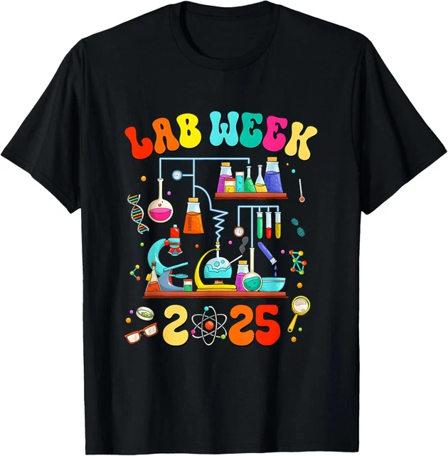Hot Trending T-Shirt With Med Lab Tech Lab Week 2025 Mystery Machine Of ...