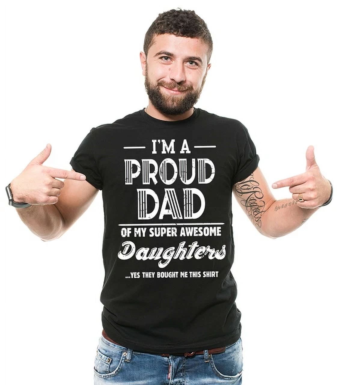 Hot Trending T-Shirt With Mens Dad Proud Dad Of A Freaking Awesome ...