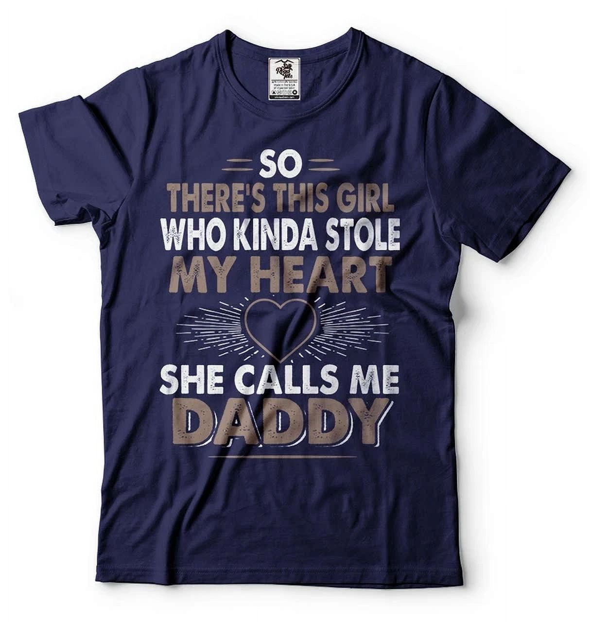 Hot Trending T Shirt With Mens Daddy She Calls Me Daddy Daughter Dad