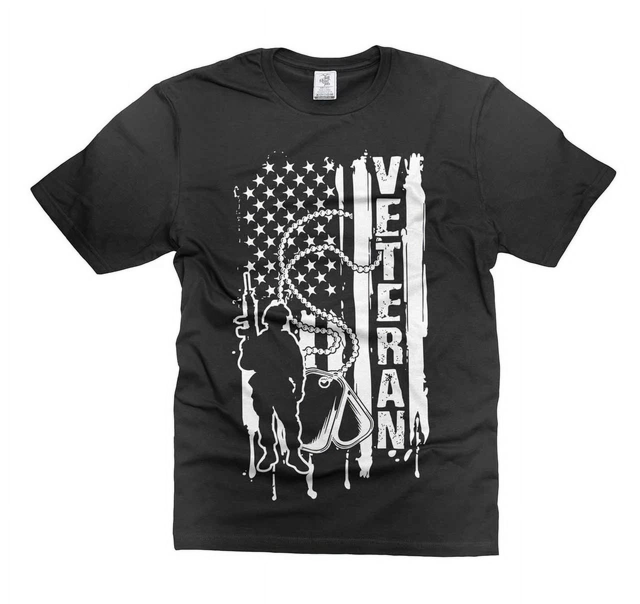 Hot Trending T-Shirt With Mens Veteran Usa Patriotic Veteran Gifts Us ...
