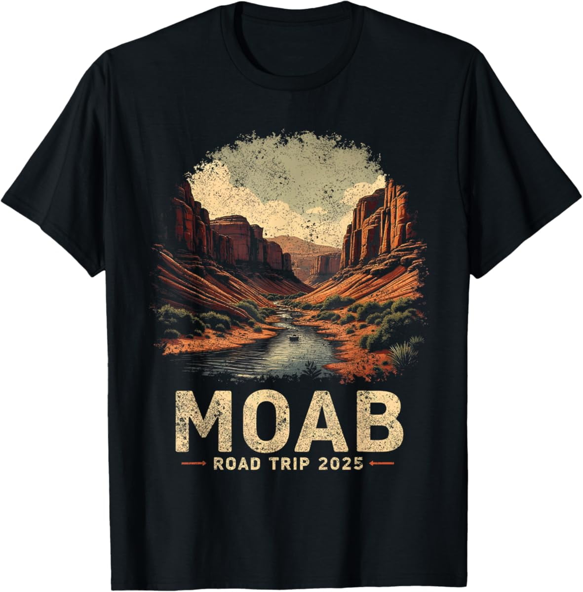 Hot Trending T-Shirt With Moab Arches Family Road Trip 2025 Vintage ...