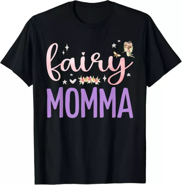 Hot Trending T-Shirt With Momma Magical Floral Mom Fairy Birthday ...
