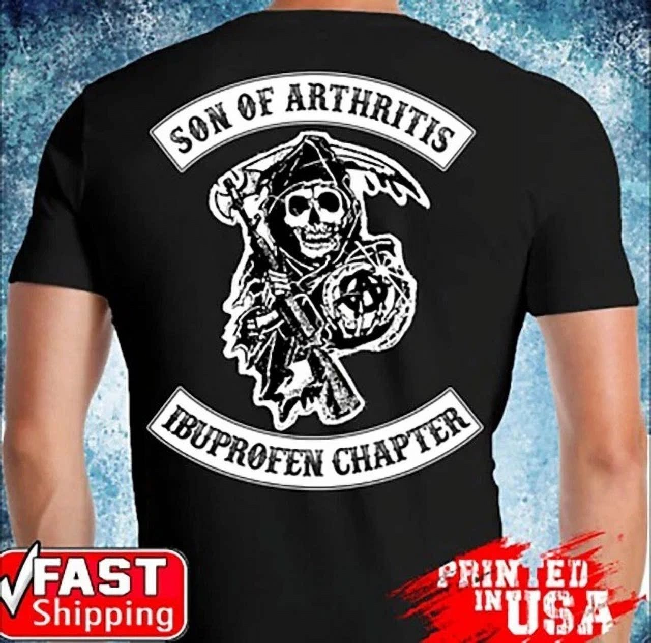 Hot Trending T-Shirt With Motorcycle Biker Men Backside Skull Son Of ...
