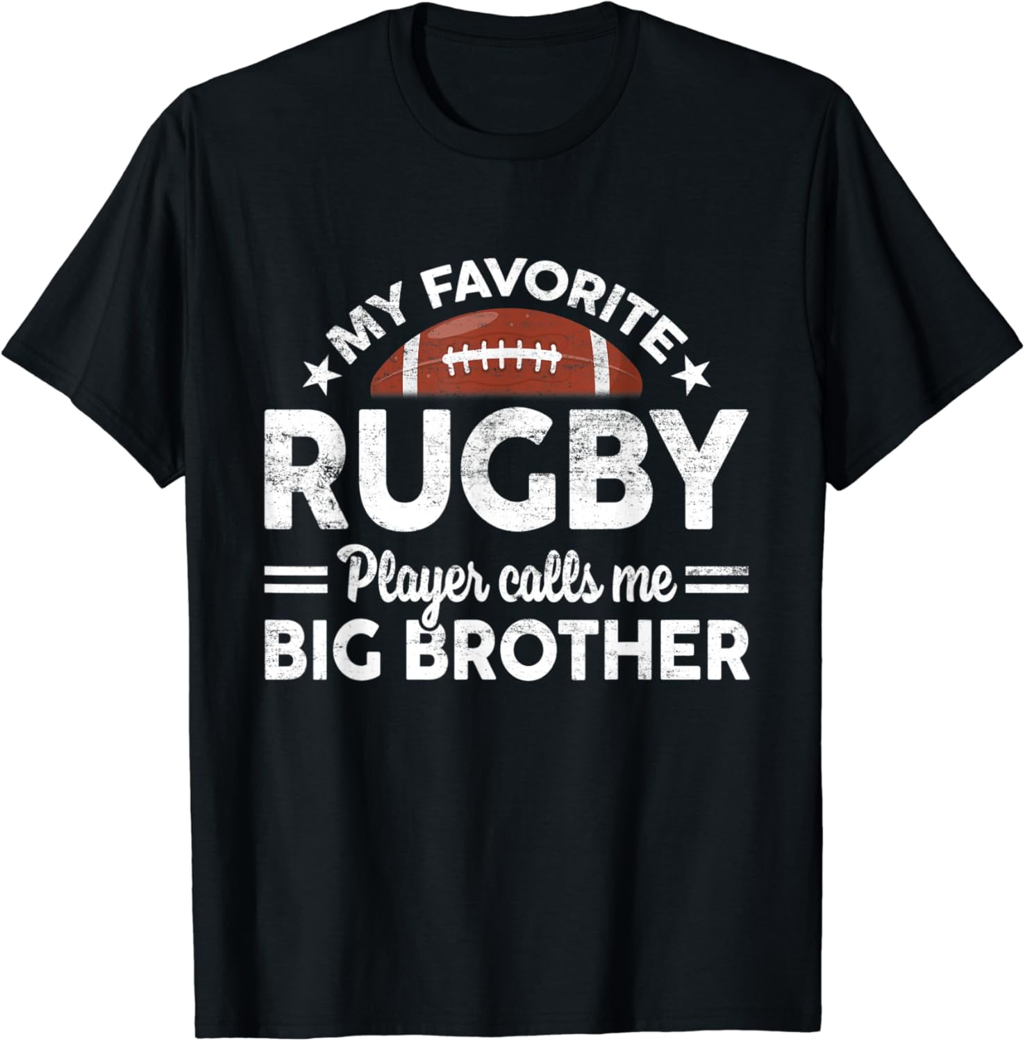 Hot Trending T-Shirt With My Favorite Rugby Player Calls Me Big Brother ...