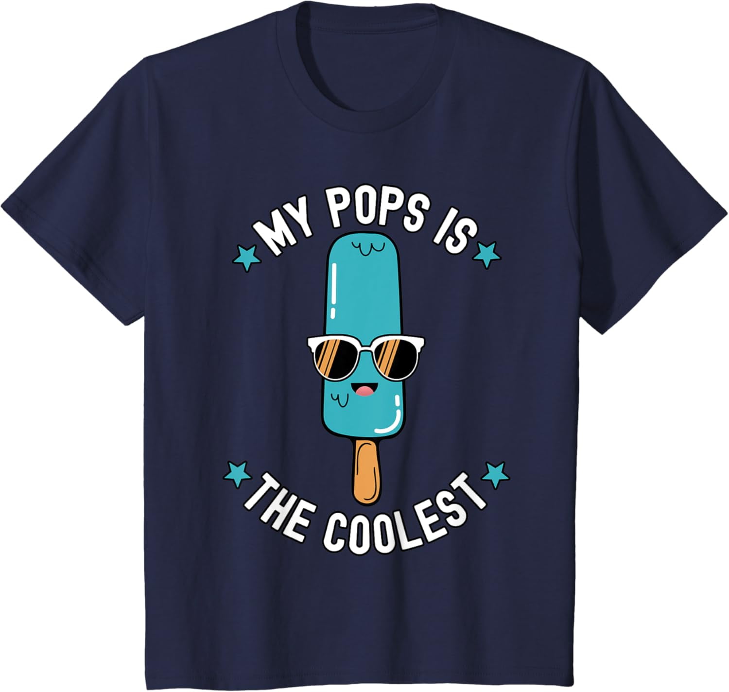 Hot Trending T-Shirt With My Pops Is The Coolest Funny Popsicle Graphic ...