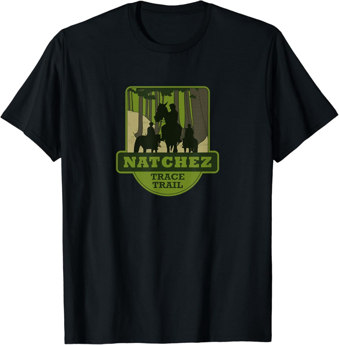 Hot Trending T-Shirt With Natchez Trace Trail - Horseback Riding T ...