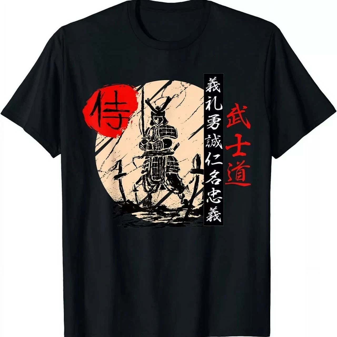 Hot Trending T-Shirt With New Limited Japanese Samurai Warrior Bushido ...