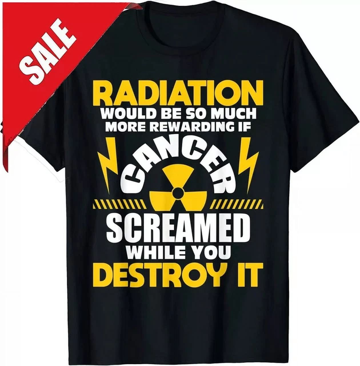 Hot Trending T-Shirt With New Limited Rewarding If Cancer Screamed ...
