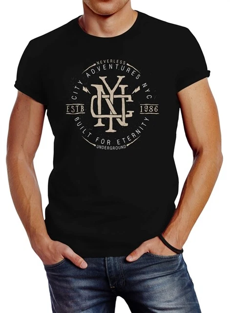 Hot Trending T-Shirt With Nyc Logo Print New York City Built For ...