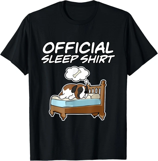 Hot Trending T-Shirt With Official Sleepshirt I Pajamas I Saint Bernard ...