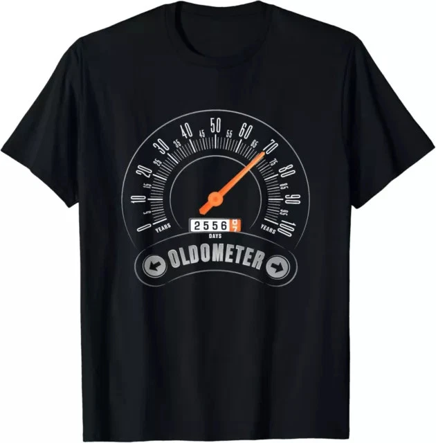 Hot Trending T-Shirt With Oldometer - Funny 70Th Birthday Gift For Men ...