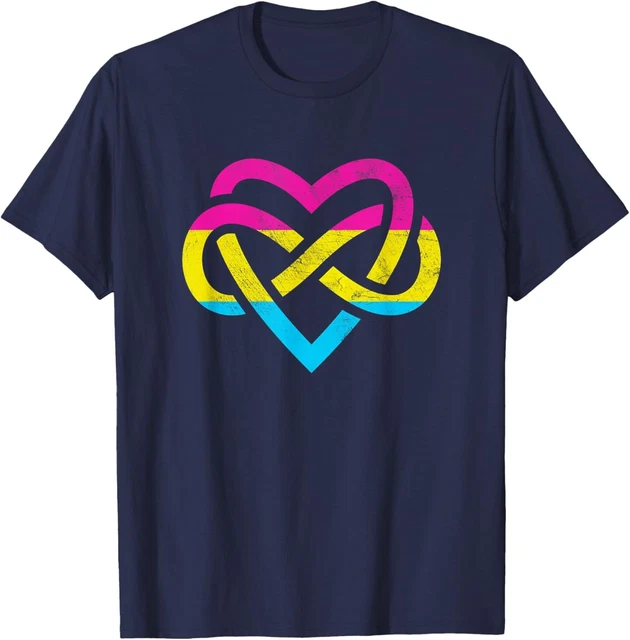 Hot Trending T-Shirt With Pan Poly Proud Polyamory Pride Infinity ...