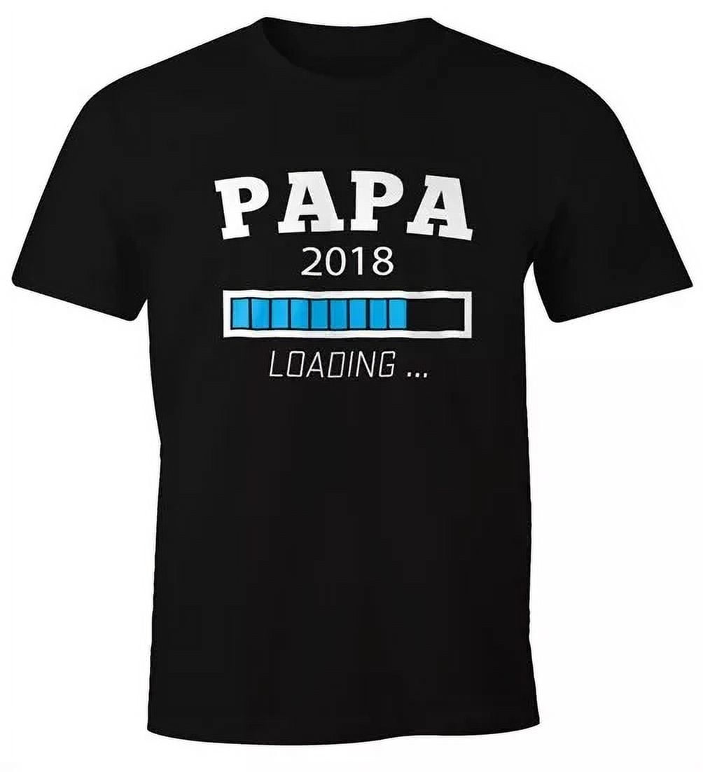 Hot Trending T-Shirt With Papa 2018 Loading Design Preview Only ...
