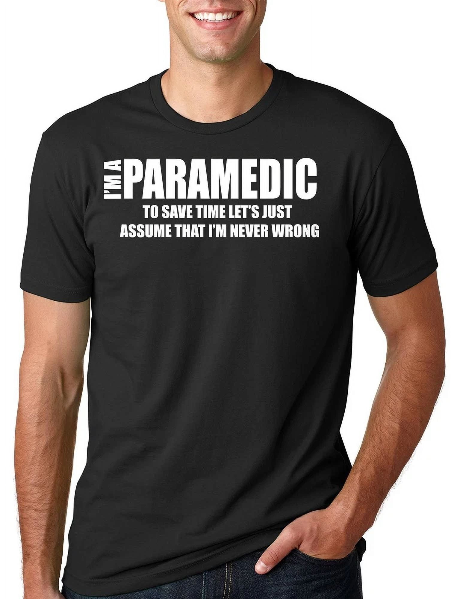 Hot Trending T-Shirt With Paramedic Emt Tee Shirt Profession Tee Shirt ...