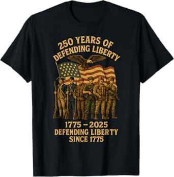 Hot Trending T-Shirt With Patriotic Usa Army Us Military Parade 250Th ...