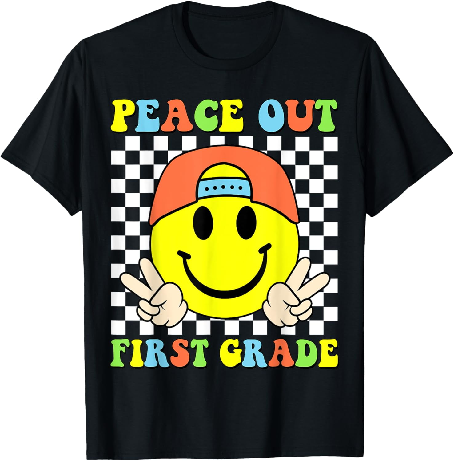 Hot Trending T-Shirt With Peace Out 1St Grade Kid Graduation Last Day ...