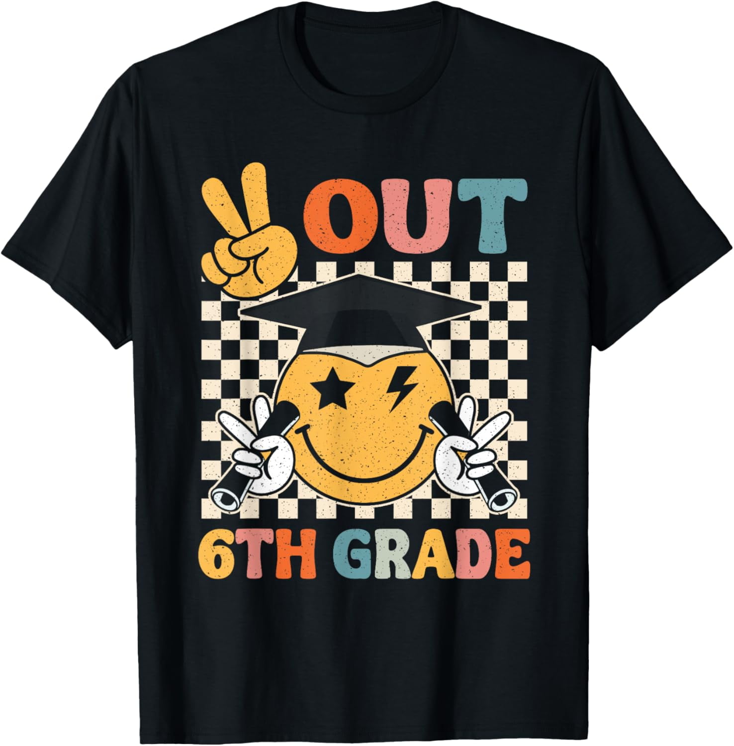 Hot Trending T-Shirt With Peace Out 6Th Grade Graduation Last Day ...
