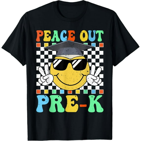 Hot Trending T-Shirt With Peace Out Preschool Graduation Pre-K Last Day ...