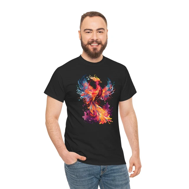Hot Trending T-Shirt With Phoenix Rising From The Ashes Cryptozoology T ...