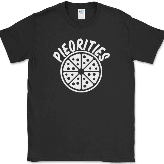 Hot Trending T-Shirt With Pieorities Pizzafunny Food Slice Eating Novelty Design Preview Only ...