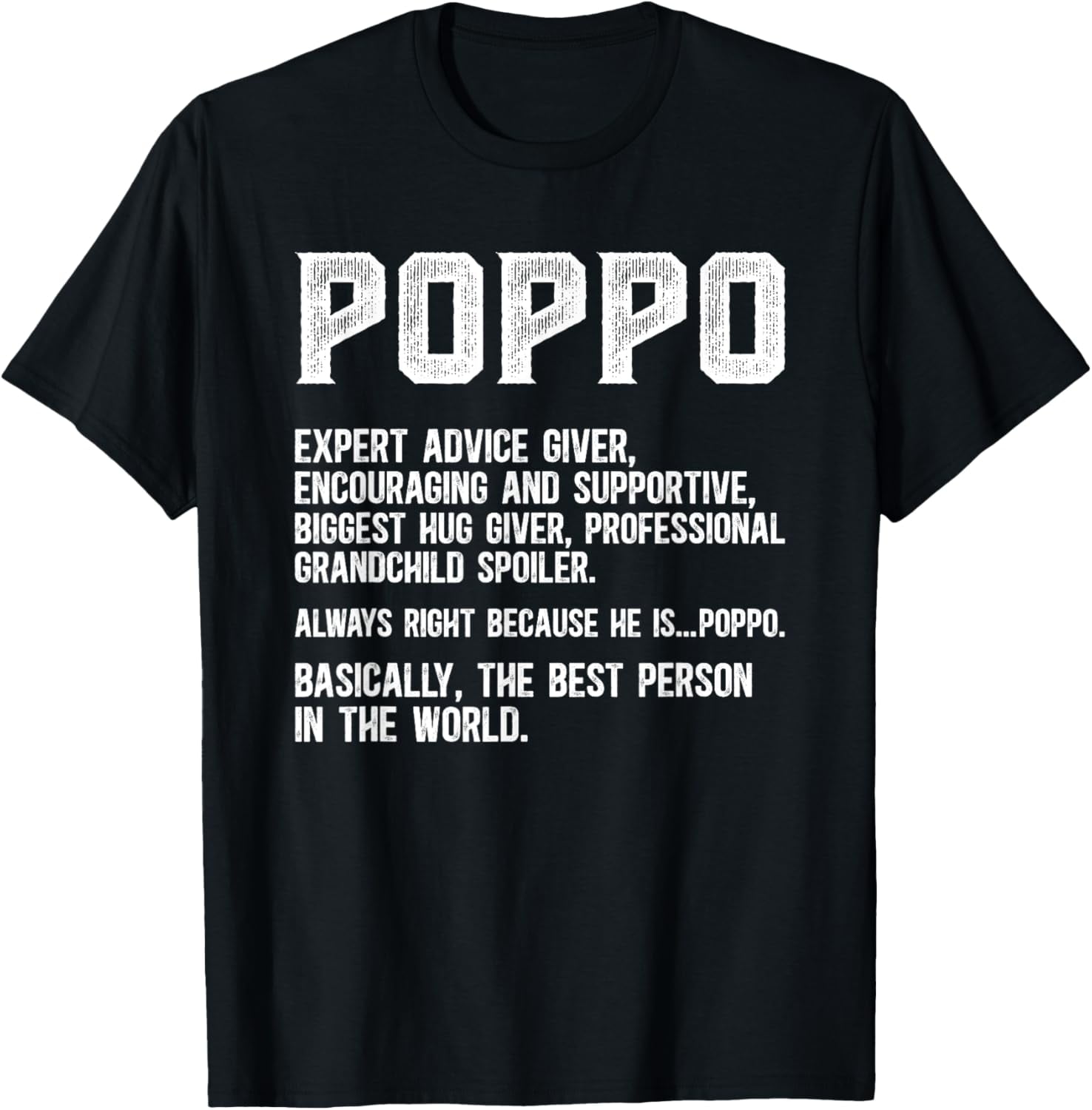 Hot Trending T-Shirt With Poppo Definition Poppo Grandfather Best Poppo ...