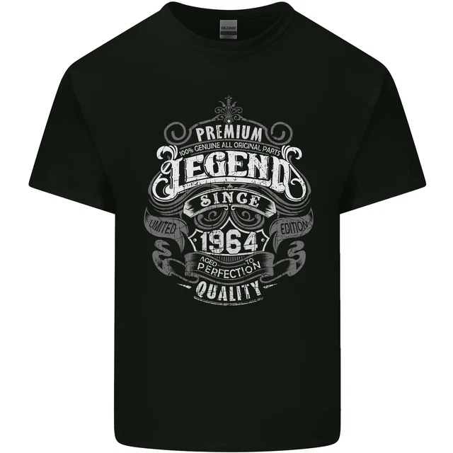 Hot Trending T-Shirt With Premium Legend 61St Birthday 1964 T-Shirt ...