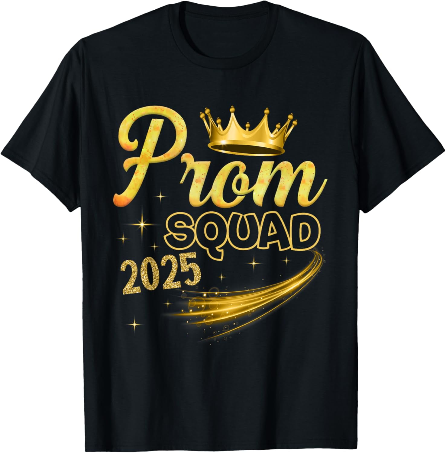 Hot Trending T-Shirt With Prom Squad Graduation Class Of 2025 Party ...
