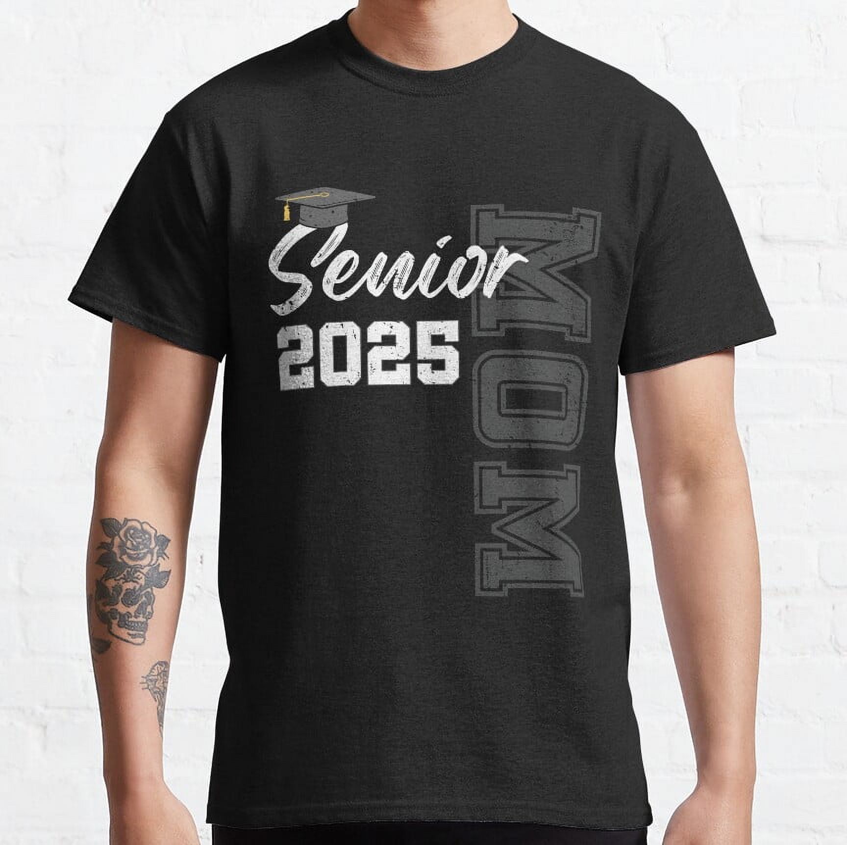 Hot Trending T-Shirt With Proud Mom Senior 2025 Cute Heart For Mom ...