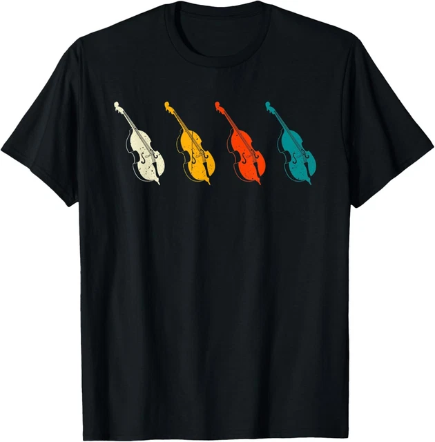 Hot Trending T-Shirt With Retro Double Bass Vintage Double Bass T-Shirt ...