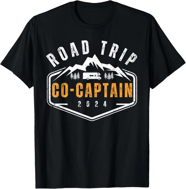 Hot Trending T-Shirt With Road Trip Co Captain Rv Camping Best Friend ...