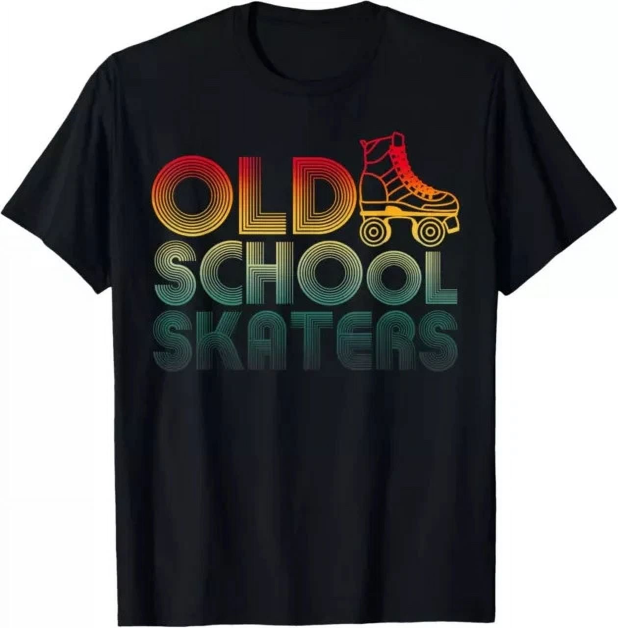 Hot Trending T-Shirt With Roller Skates Old School Vintage Derby Funky ...