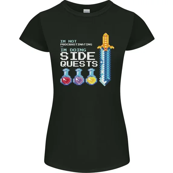 Hot Trending T-Shirt With Rpg Gaming Im Doing Side Quests Gamer T-Shirt ...