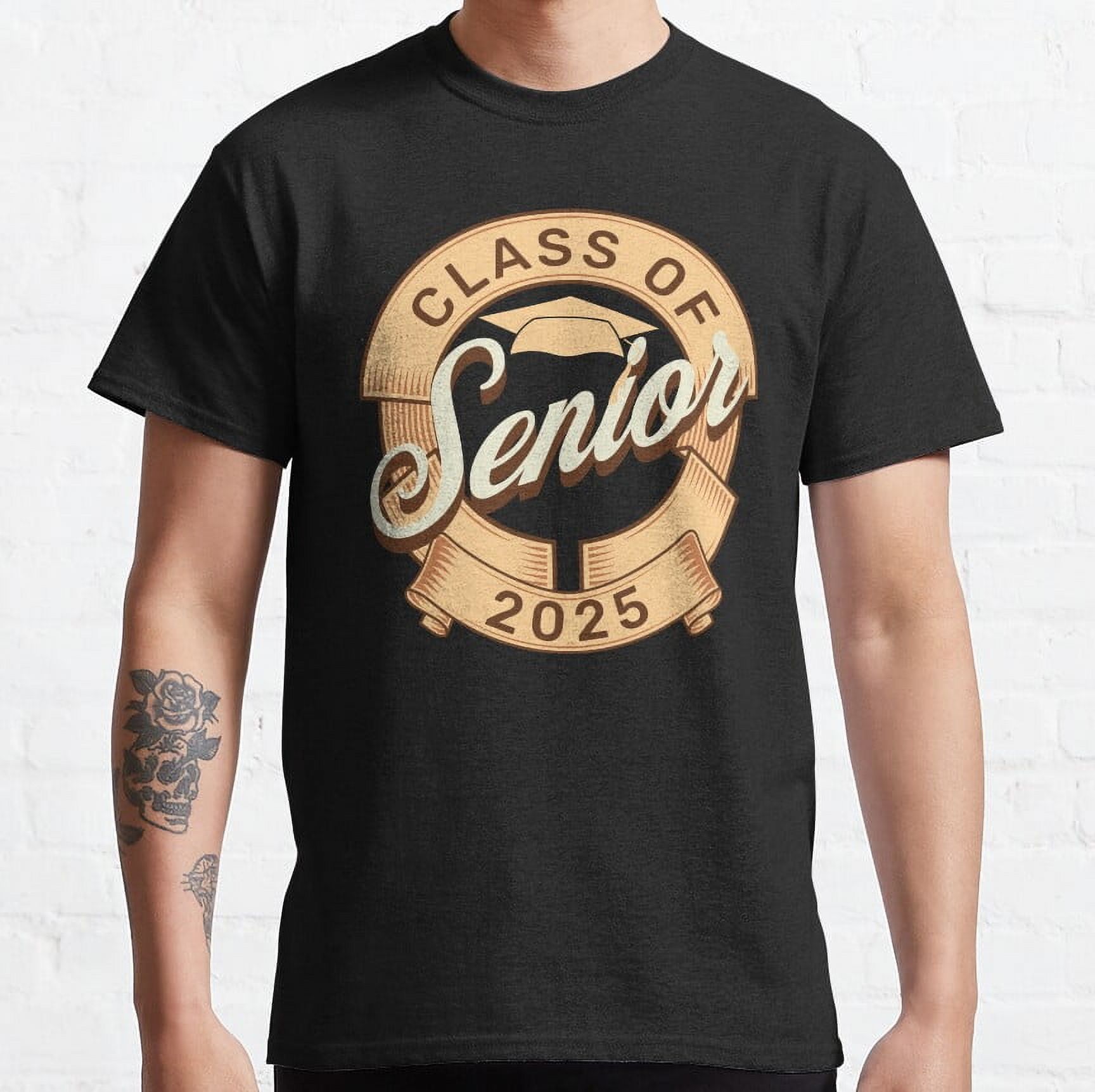 Hot Trending T-Shirt With Senior Class Of 2025, You Make A Difference ...