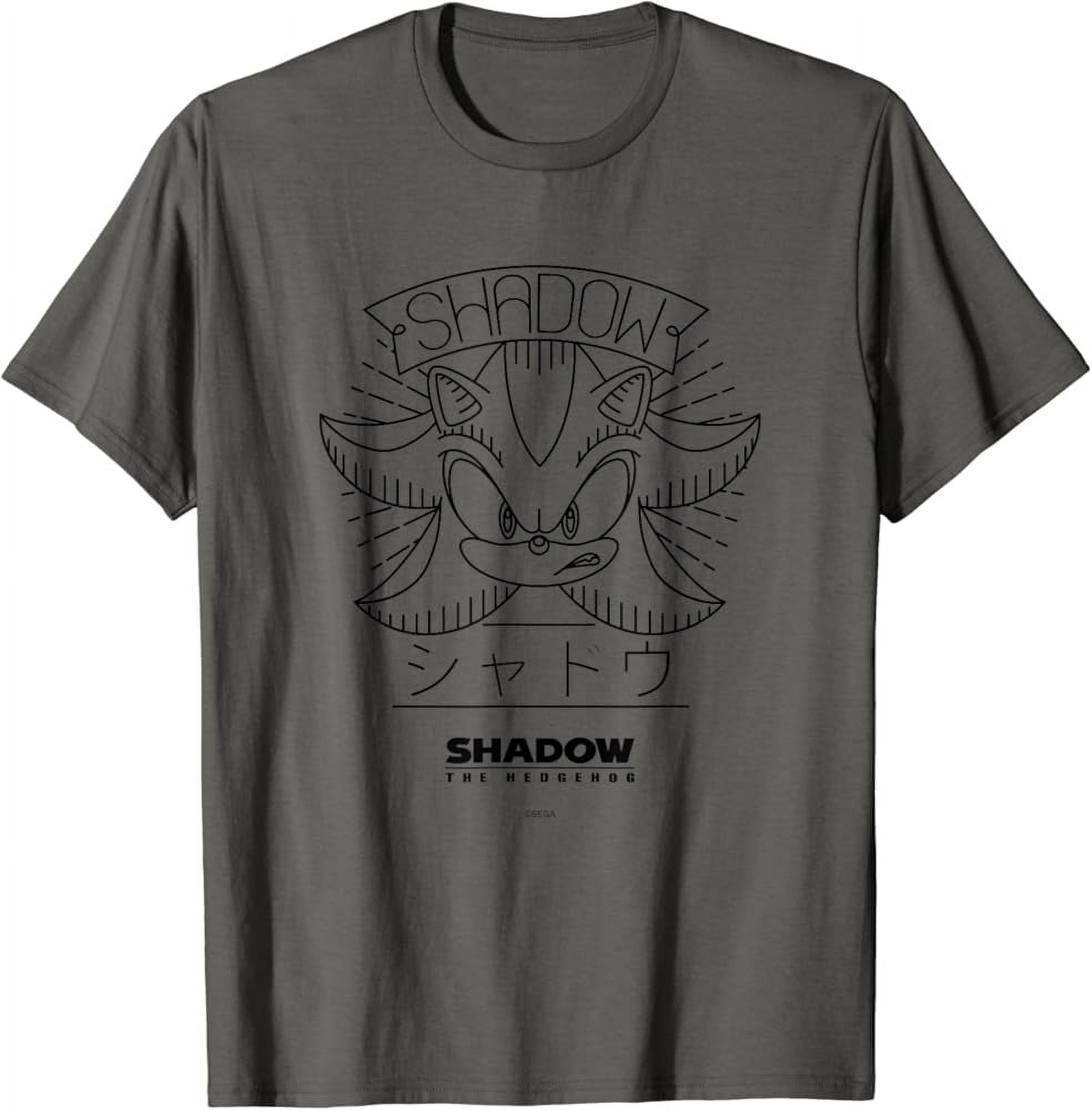 Hot Trending T-Shirt With Shadow The Hedgehog - First In Line Design ...