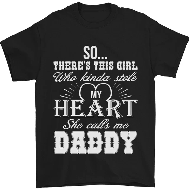 Hot Trending T Shirt With She Calls Me Daddy Funny Fathers Day Mens T