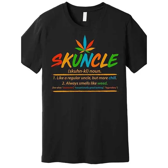 Hot Trending T-Shirt With Skuncle Definition T-Shirt Men'S Short Sleeve ...