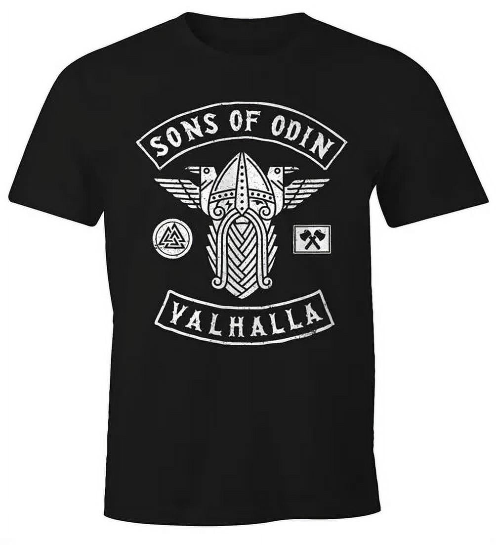 Hot Trending T-Shirt With Sons Of Odin Valhalla Vikings Viking Fan ...