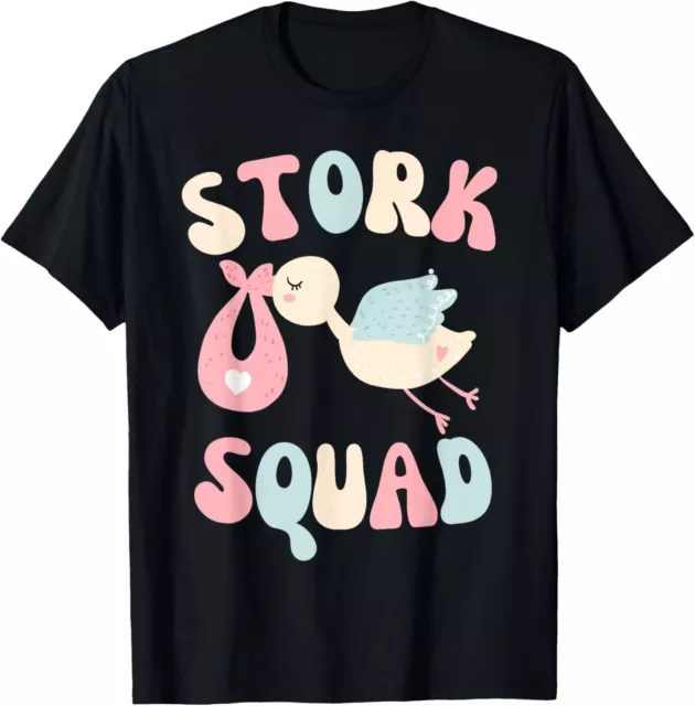 Hot Trending T-Shirt With Stork Squad Matching Labor And Delivery Nurse ...