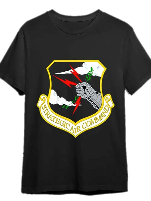 Hot Trending T-Shirt With Strategic Air Command Logo Strategic Air ...