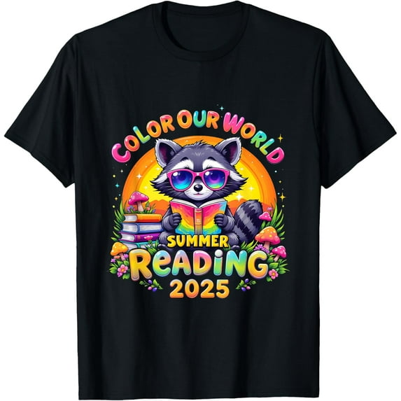 Hot Trending T-Shirt With Summer Reading Program Rainbow Color Our ...