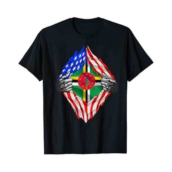 Hot Trending T-Shirt With Super Dominician Heritage Dominica Roots Usa ...