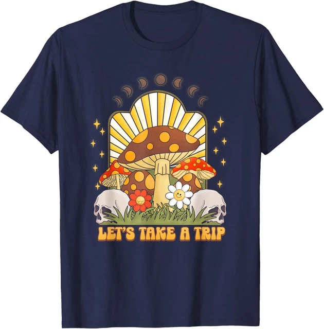 Hot Trending T-Shirt With Take Trip Magic Mushroom Trippy Aesthetic ...