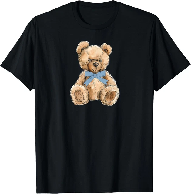 Hot Trending T-Shirt With Teddy Bear Preppy Aesthetic Cute Gifts For ...