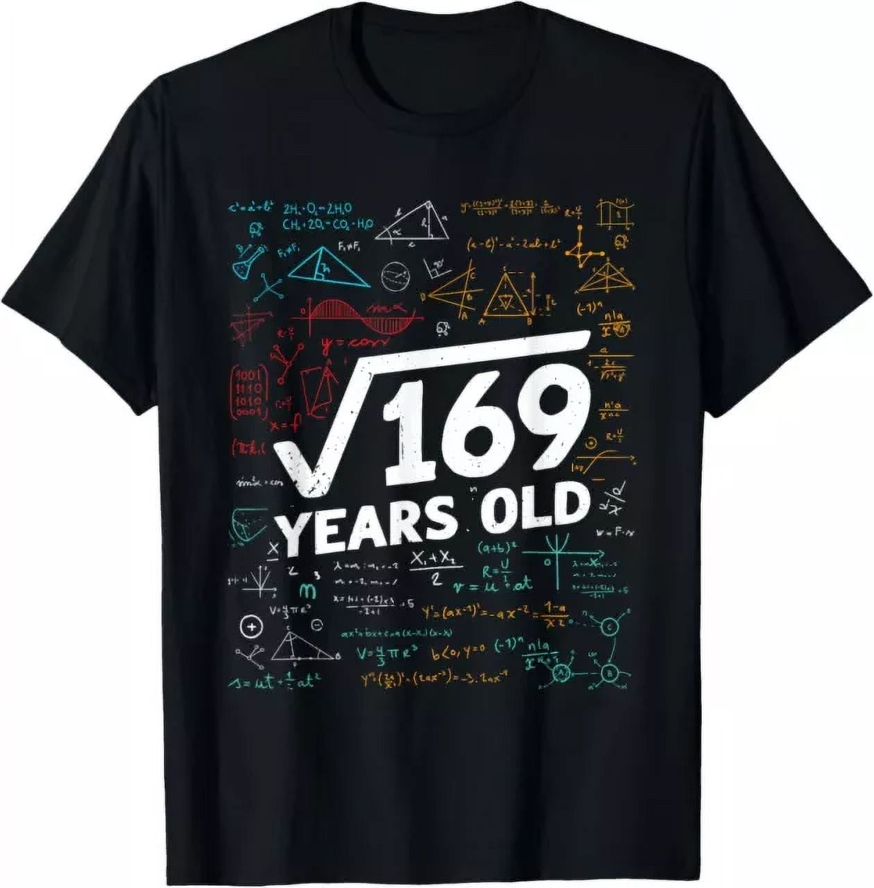 Hot Trending T-Shirt With Teenager 169 Square Root Math 13Th Birthday ...