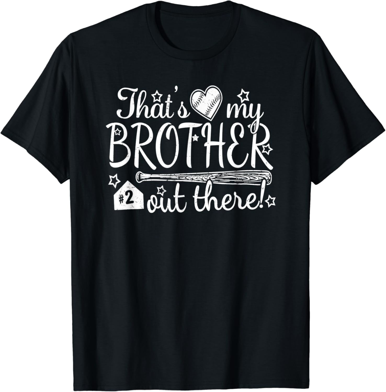 Hot Trending T-Shirt With That'S My Brother Out There #2 Biggest Fan ...